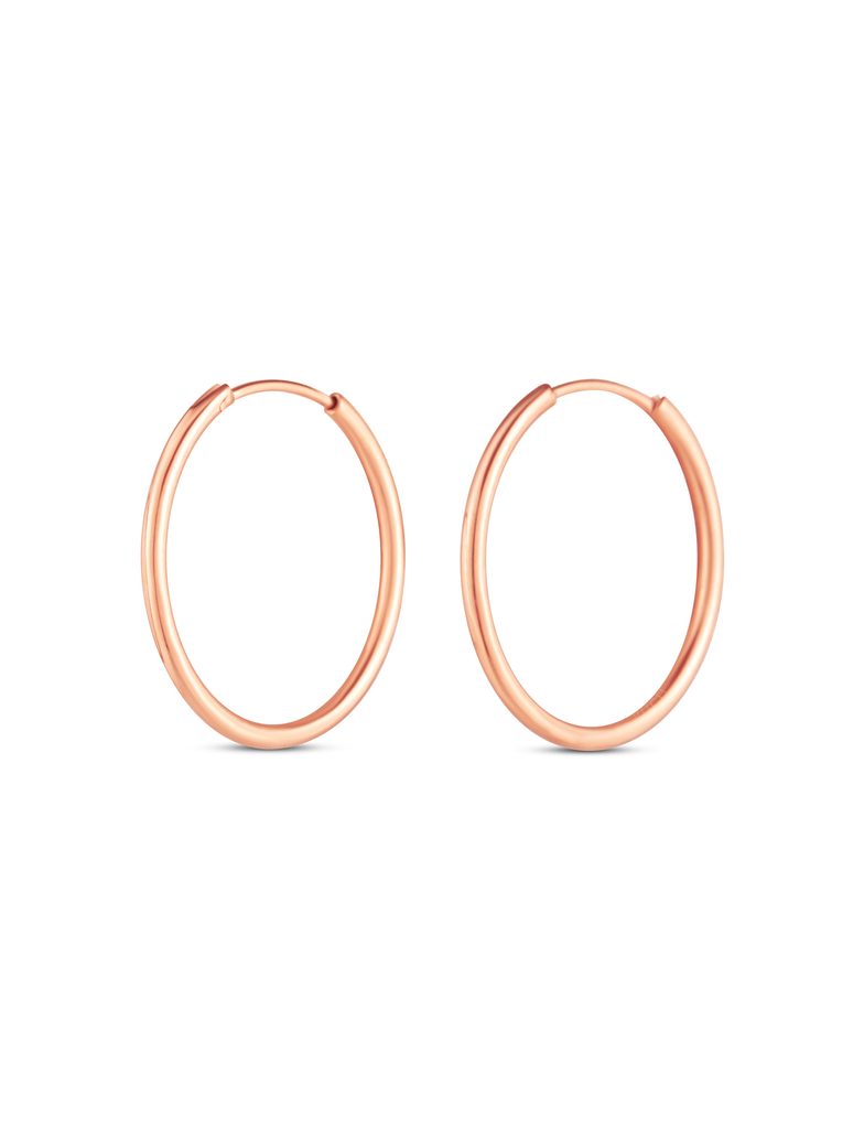 Uhani Yetta Middle Rose Gold - VUCH - Uhani - Nakit, Ženske - VUCH