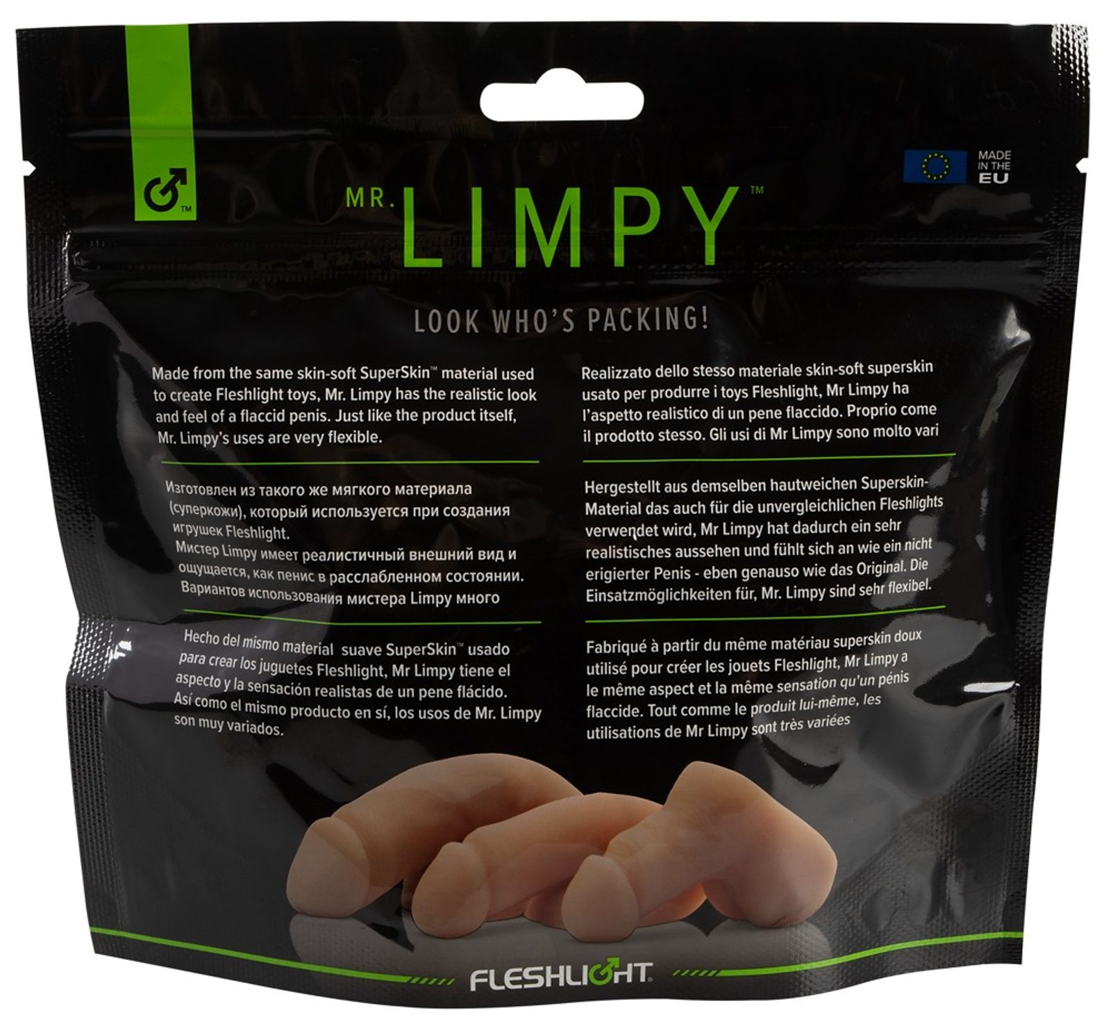 Deep Love - Fleshlight Mr. Limpy Large - FLESHLIGHT - Realistická dilda ...
