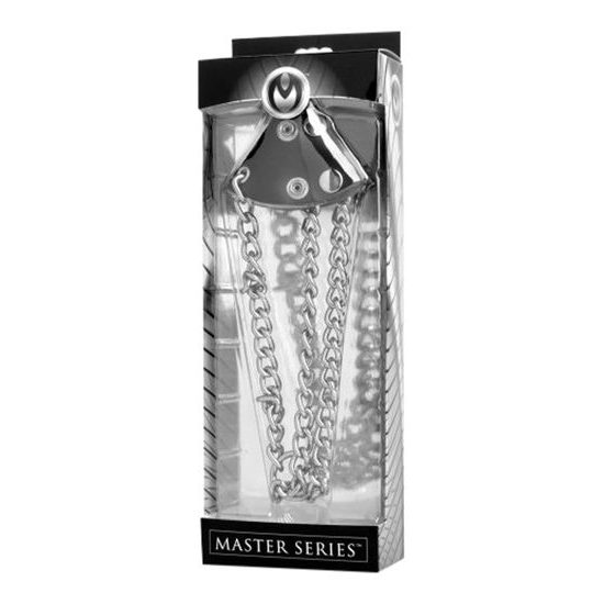 Deep Love Strict Leather Leather Parachute Ball Stretcher Strict