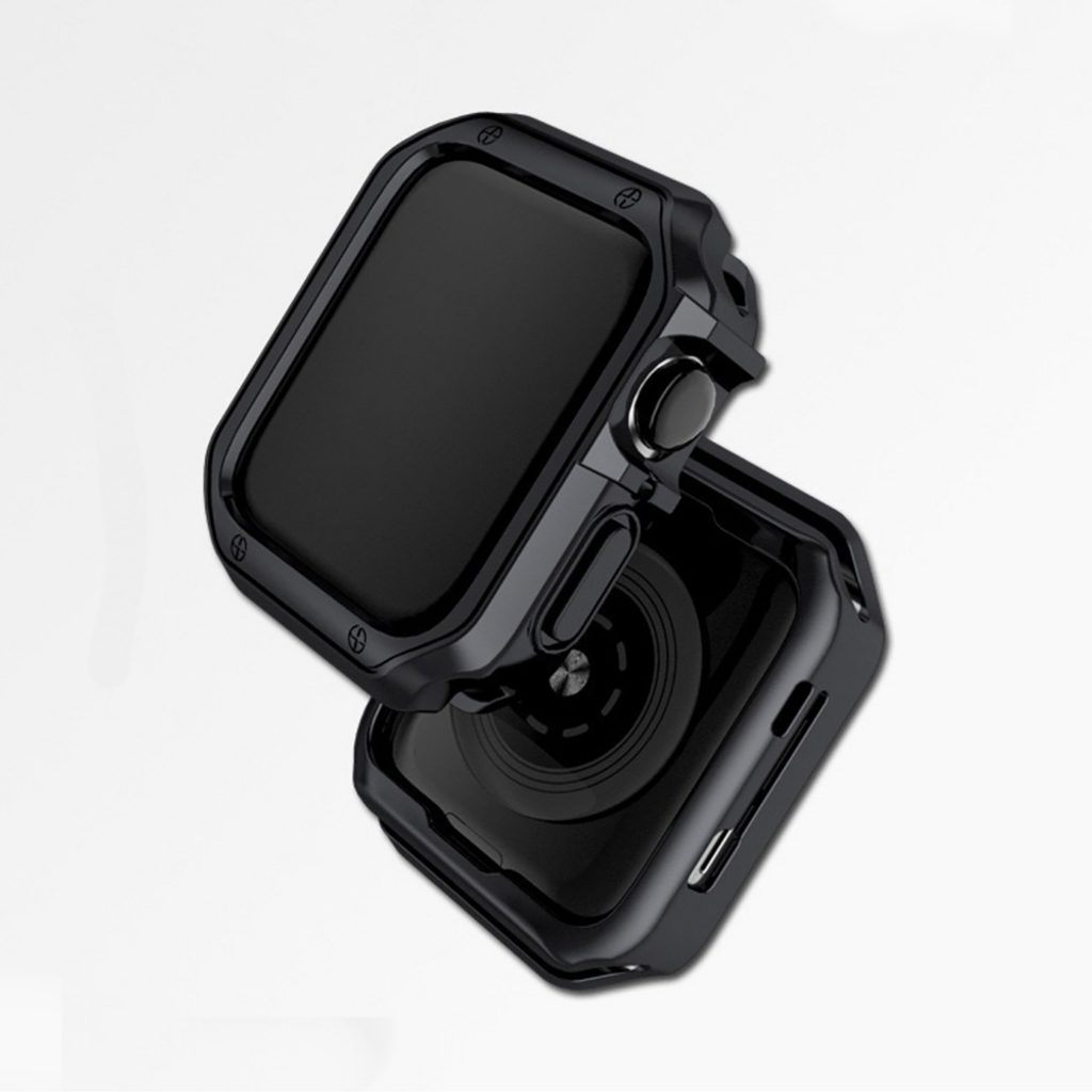 Soft Strong tok Apple Watch 4/5/6/SE 44mm - Fekete | Momanio.hu