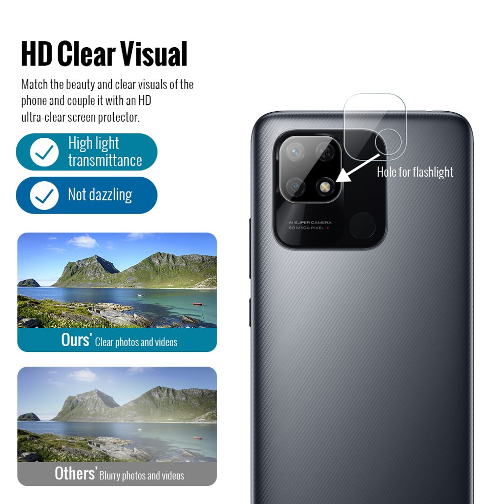 JP Combo pack, Sada 2 tvrzených skel a 2 sklíček na fotoaparát, Xiaomi ...