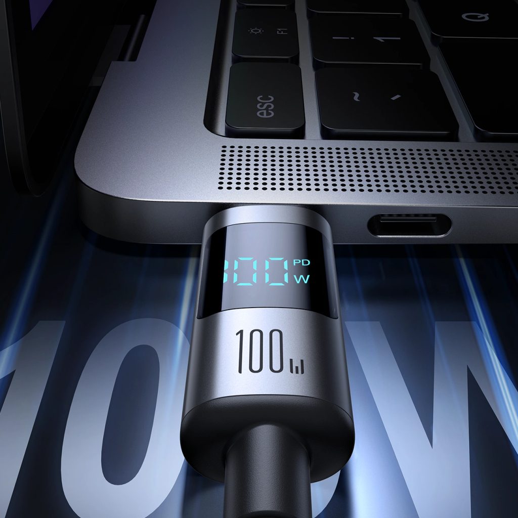 Joyroom S-A16 Pro Prism Series kabel USB-C – USB-C s digitálním ...