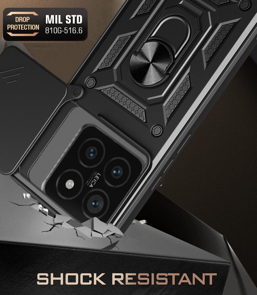 JP CamShield, Xiaomi 15T Pro, černý | Tvrzenaskla.eu