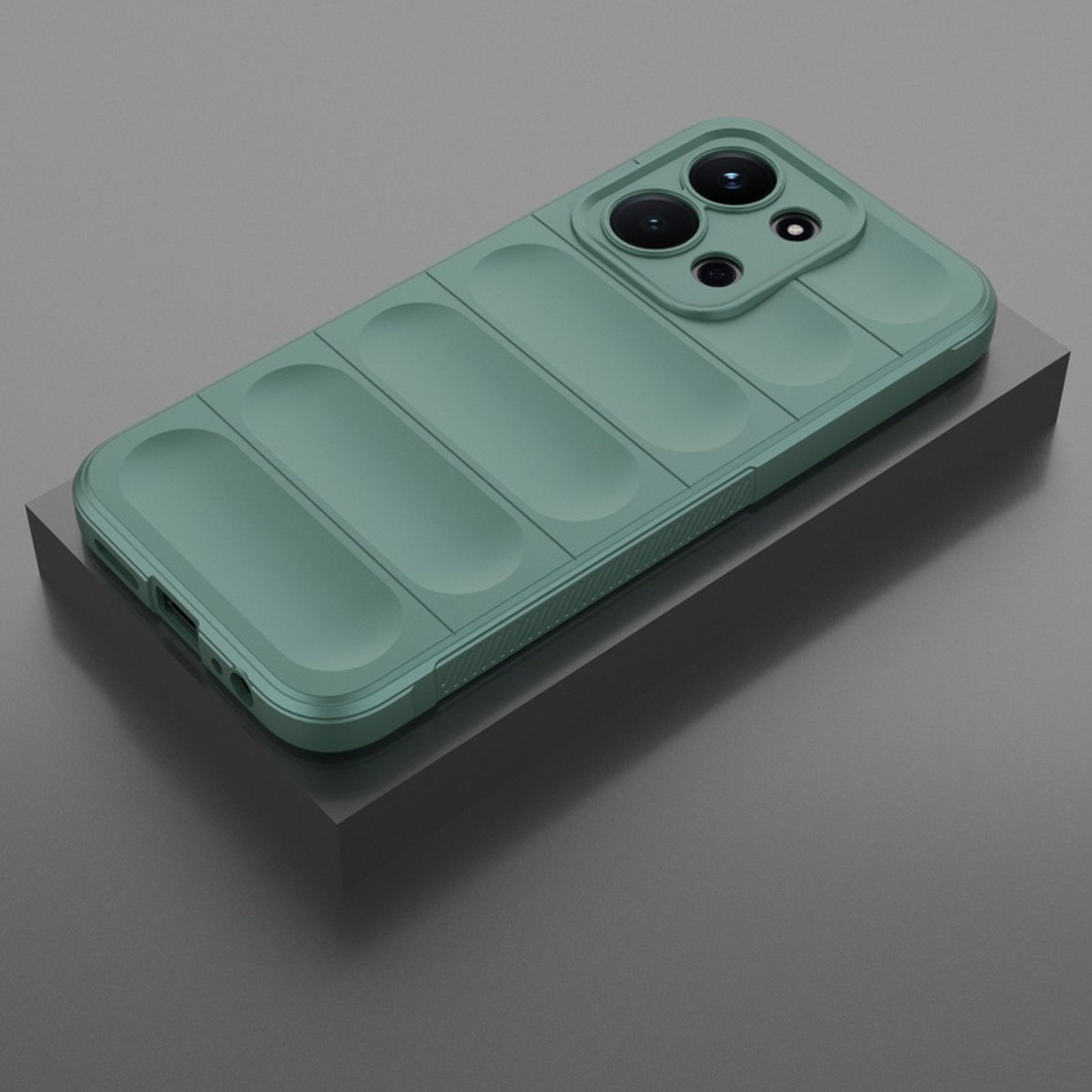 Wency Magic Shield obal, Xiaomi Redmi 15C, zelený | Tvrzenaskla.eu