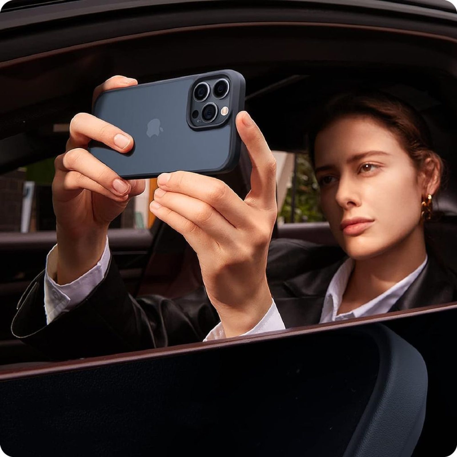 Tech-Protect MagMat, iPhone 15 Pro Max, matte black | Tvrzenaskla.eu
