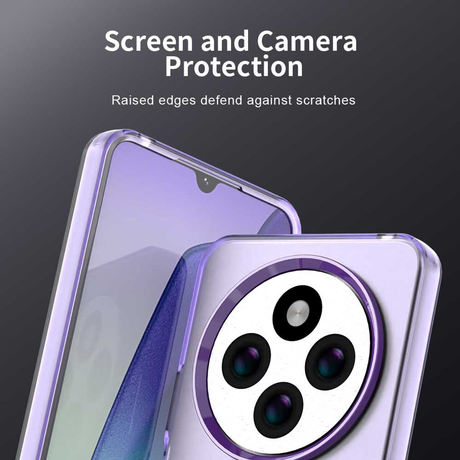 Techsuit CandyCase MagSafe, Xiaomi Redmi 14C / Poco C75, fialový ...