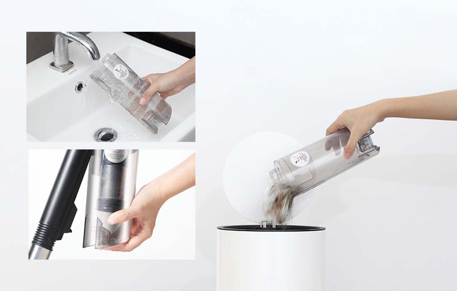 Deerma DX600 usisavač, crni | Momanio.hr