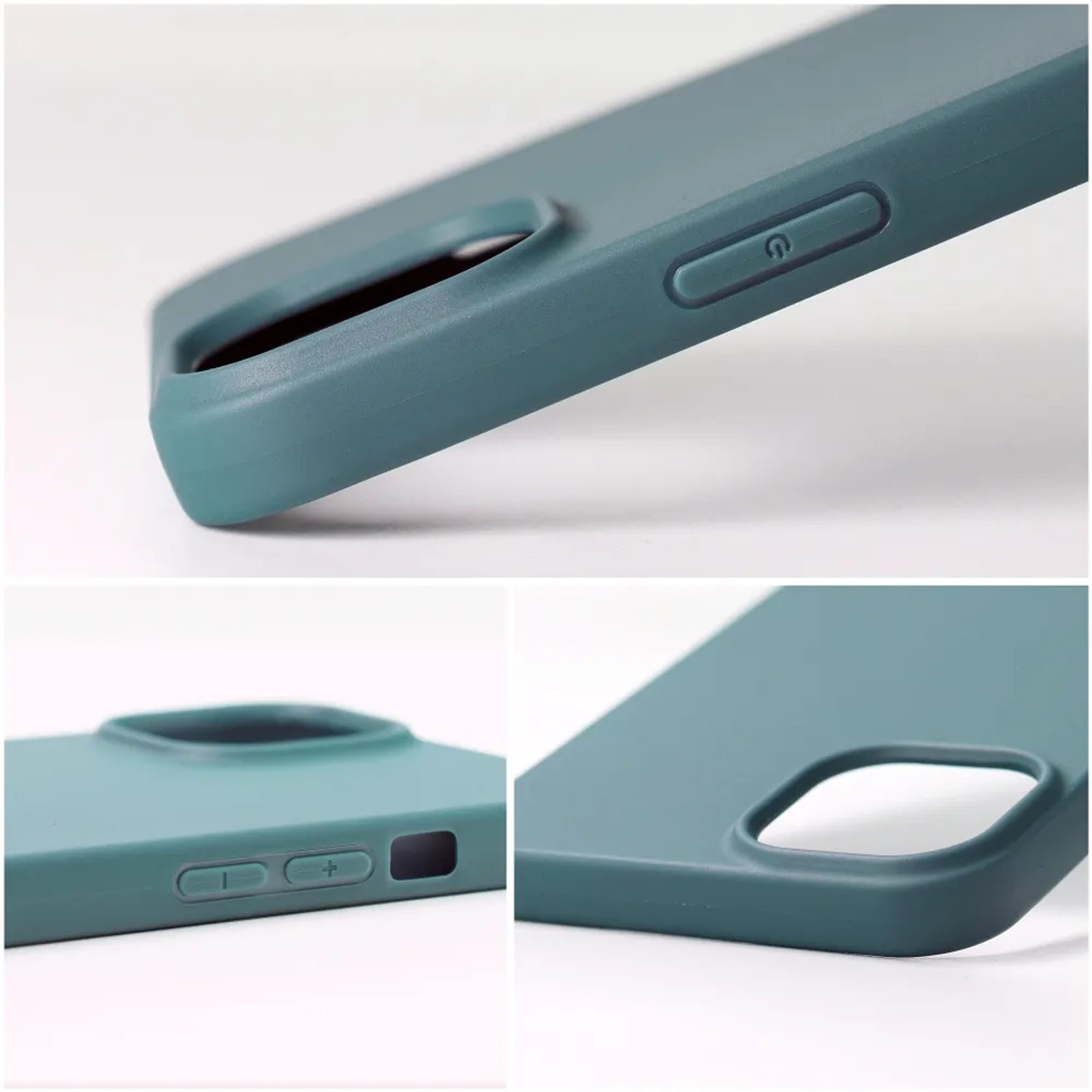 Matt etui, iPhone 15 Pro, zelen | Momanio.si