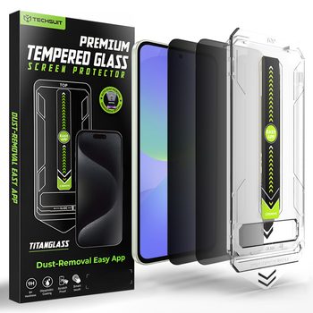 Techsuit TitanGlass CrystalHD Privacy, Samsung Galaxy A36 5G / A37 5G ...