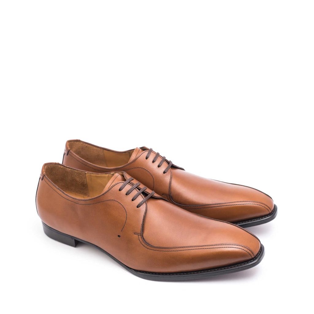 Gentleman Store - Manesy Derby — Gold - Manesy - Gležnjače - Cipele, Cipele