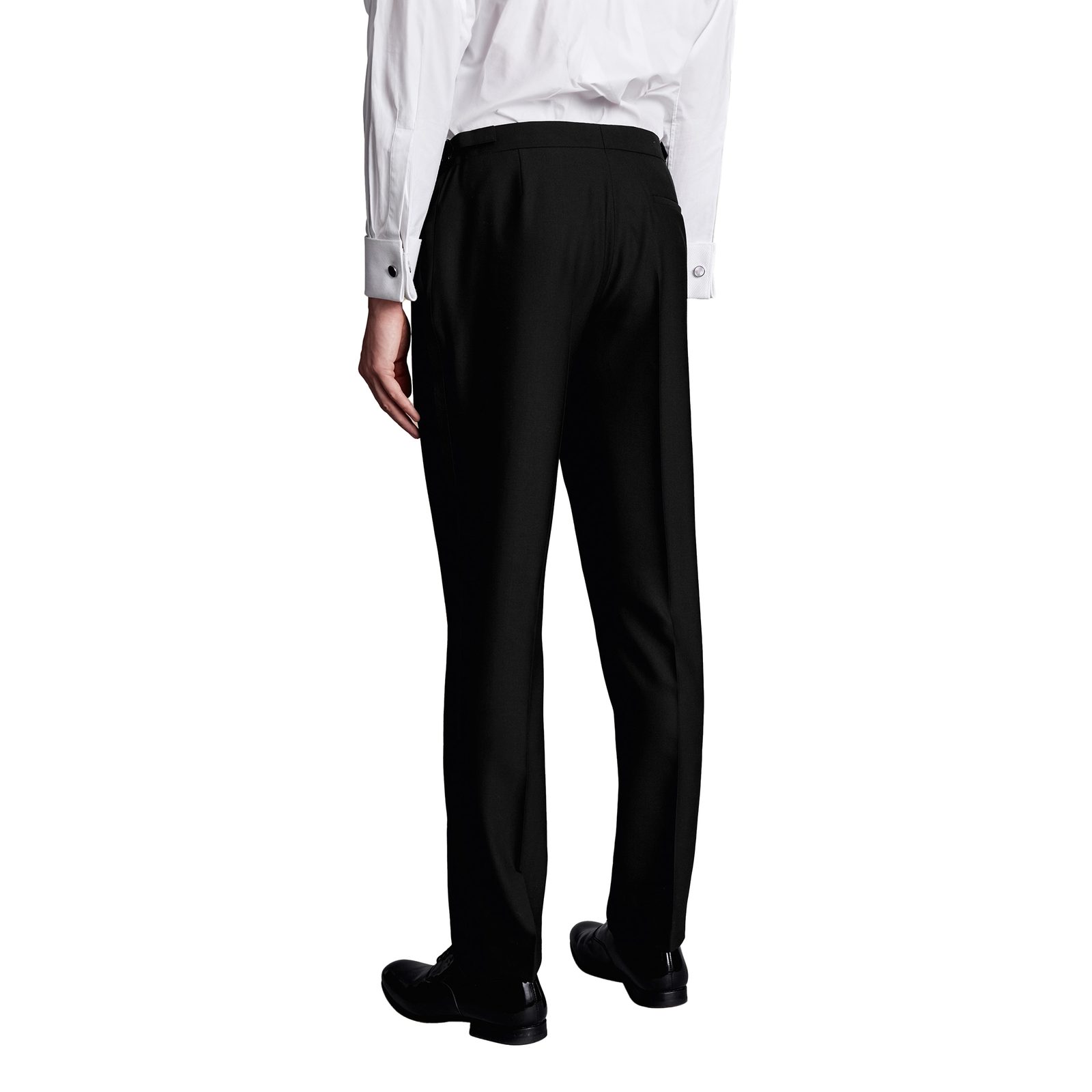Gentleman Store - Charles Tyrwhitt Tuxedo Pants — Black - Charles Tyrwhitt - Hlače - Odjeća