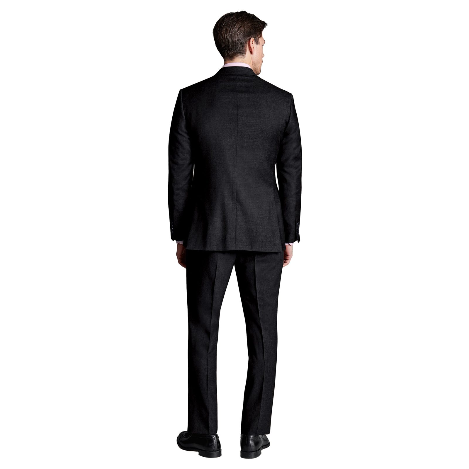 Gentleman Store - Charles Tyrwhitt Natural Stretch Twill Suit Jacket — Black - Charles Tyrwhitt ...