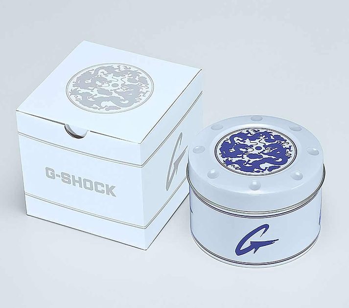 Helveti.sk - Hodinky Casio G-Shock GA-2100BWP-2AER Blue Porcelain ...