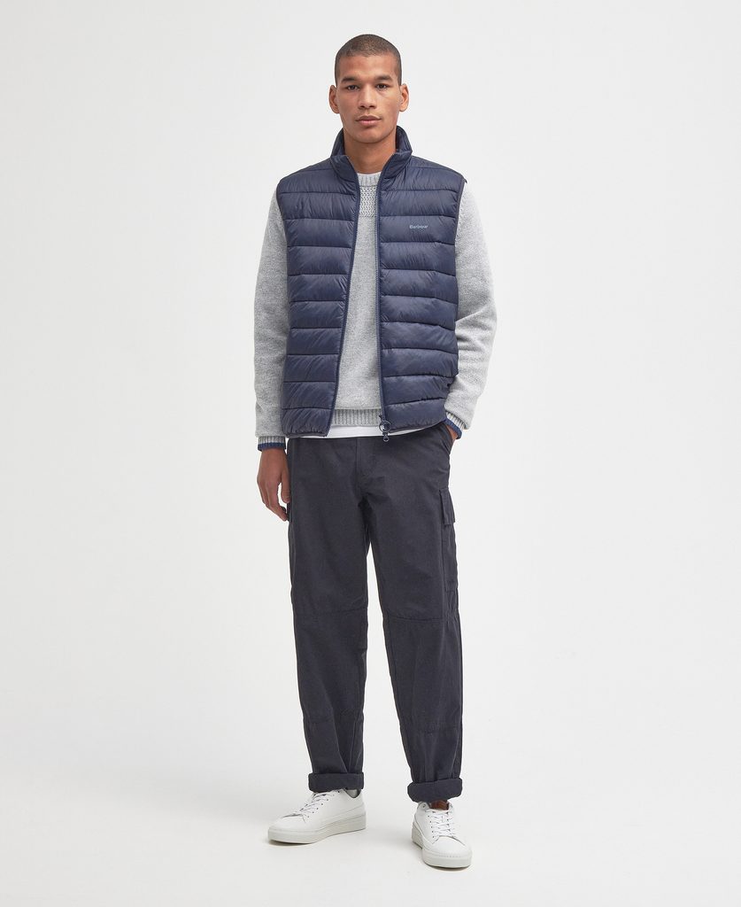Barbour bretby gilet navy store