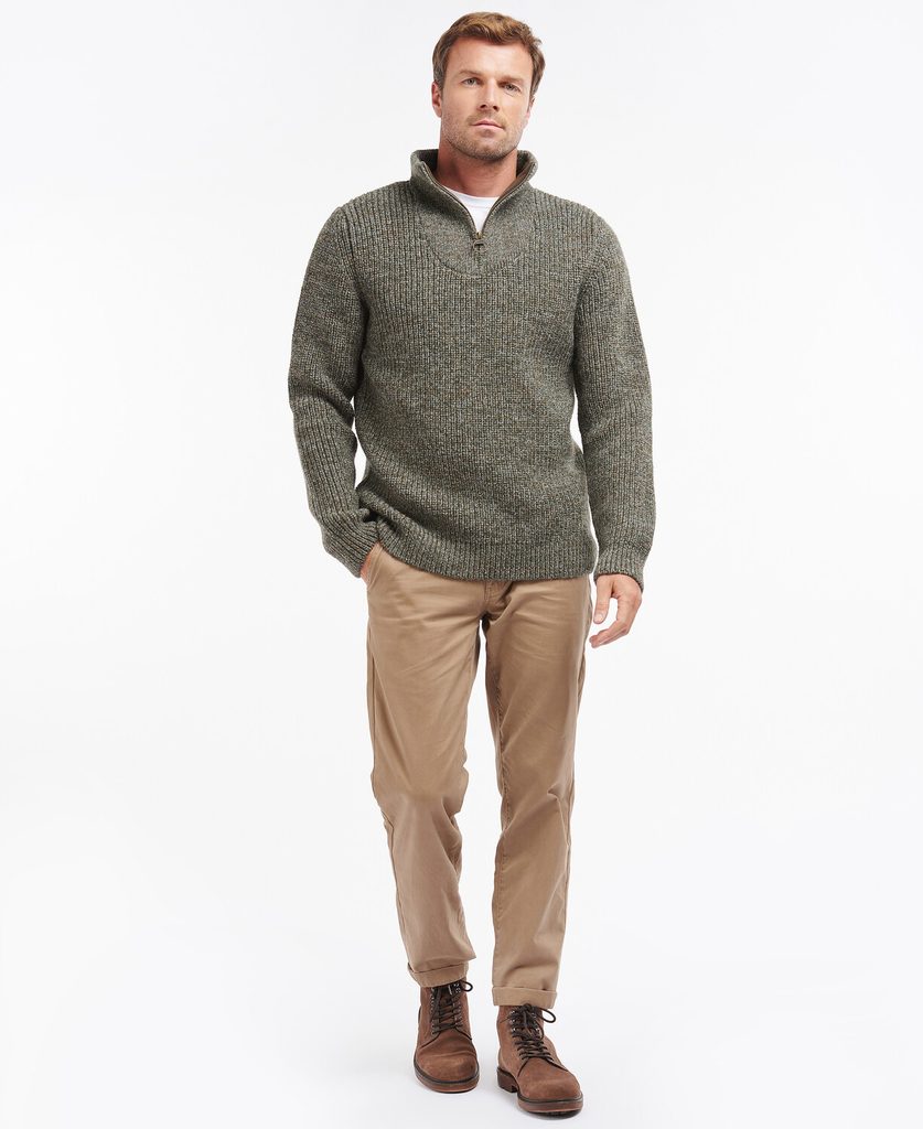 Barbour new tyne half zip sweater store