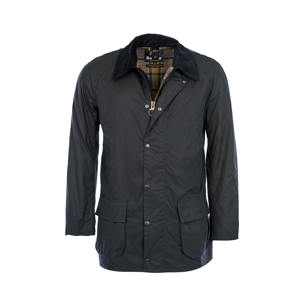 Gentleman Store - Barbour Bristol Wax Jacket — Navy - Barbour - Wachsjacken - Jacken und Mäntel ...