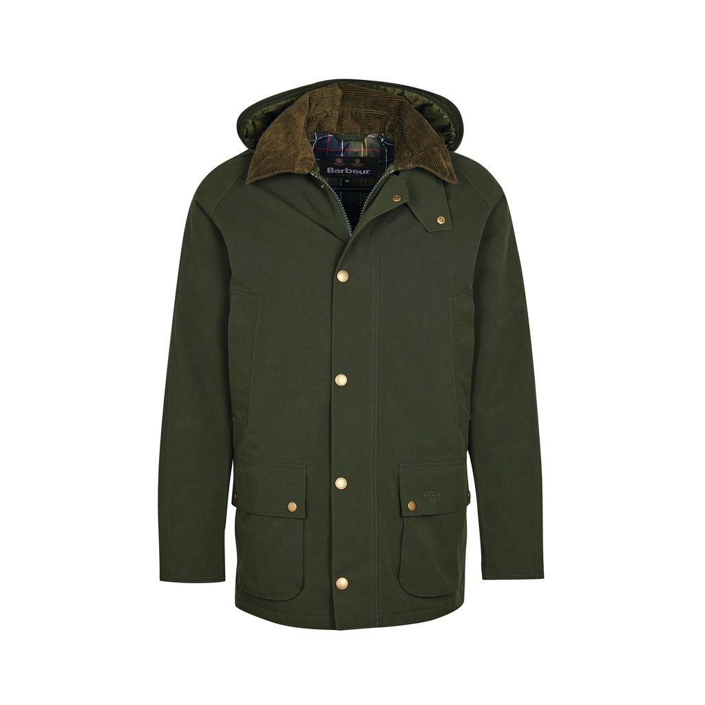 Gentleman Store Barbour Jacket Winter Ashby Sage Barbour Wasserfeste Jacken Jacken und Mantel Kleidung