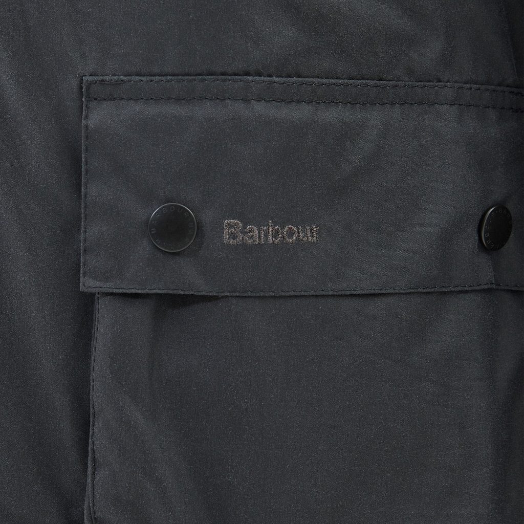 Gentleman Store - Barbour Ashby Wax Jacket — Grey - Barbour ...
