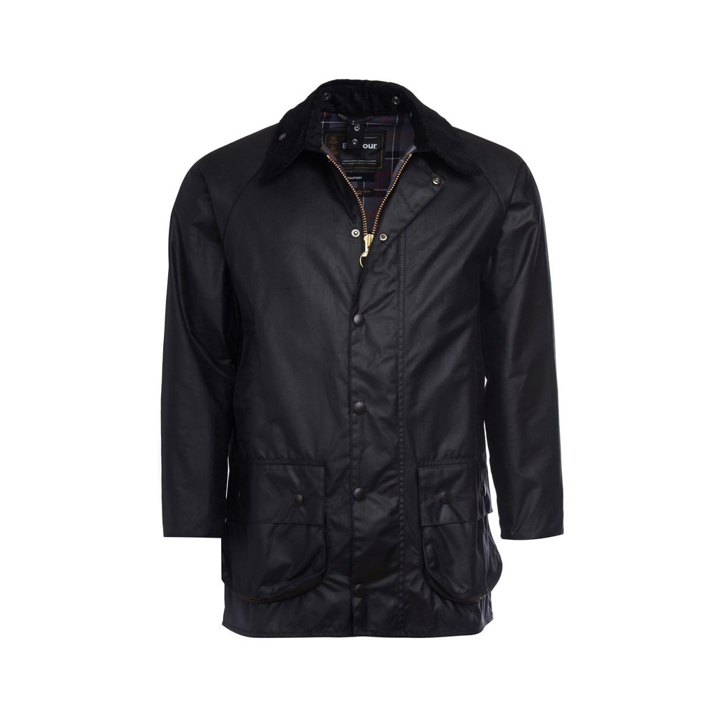Gentleman Store - Barbour Beaufort Wax Jacket — Black - Barbour ...