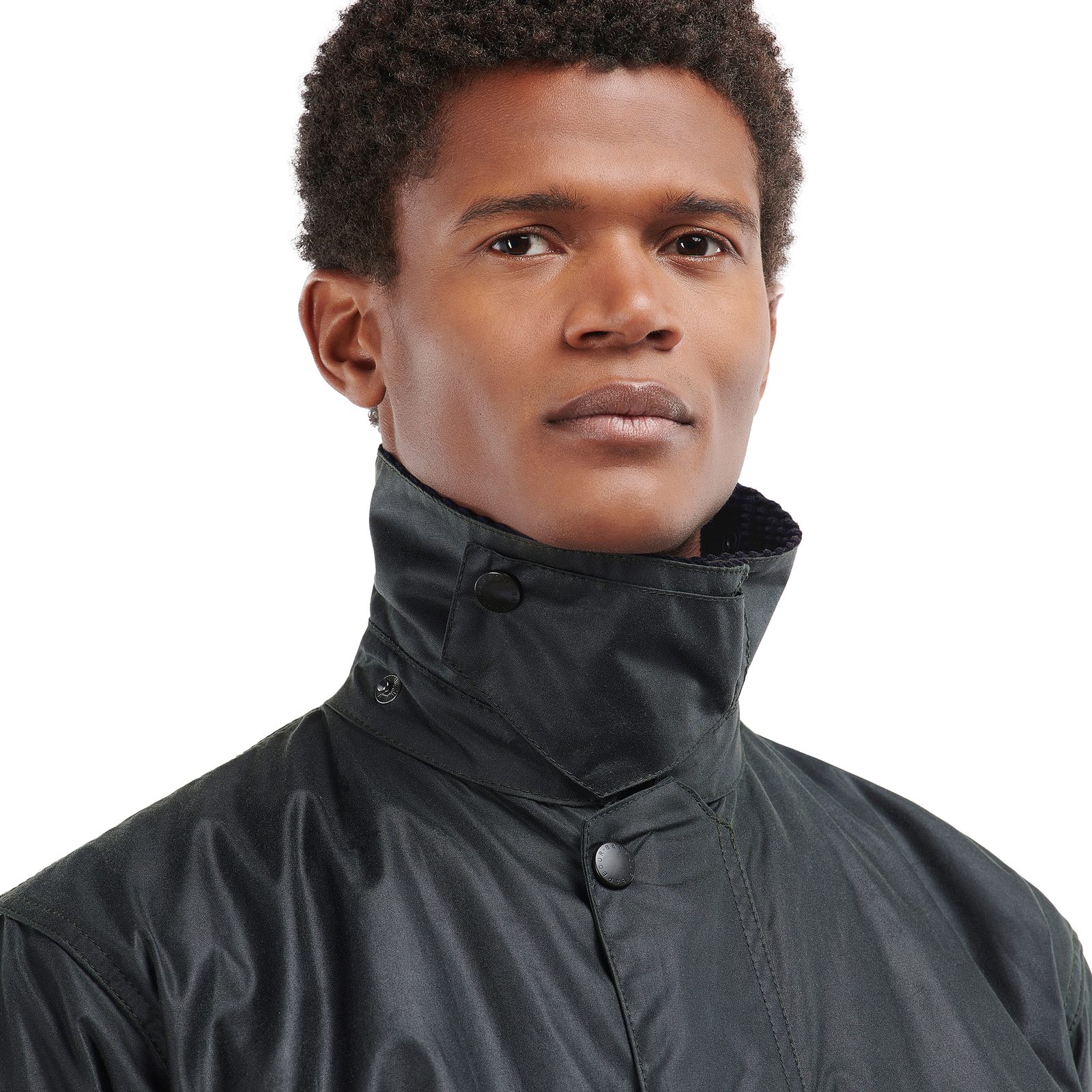 Barbour Border Wax Jacket Navy Barbour Wachsjacken Jacken und Mantel Kleidung Gentleman Store