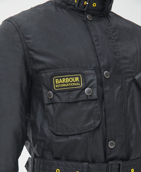 Barbour mens slim fit jacket store