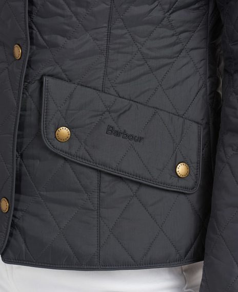 Barbour cavalry quilted jacket navy store