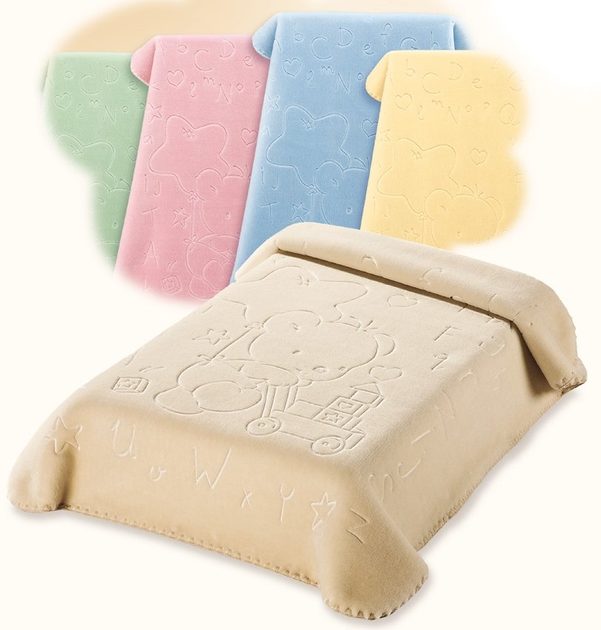 Belpla Španělská deka Baby Perla STER 80x110cm č.521 - ProMrňousky.cz