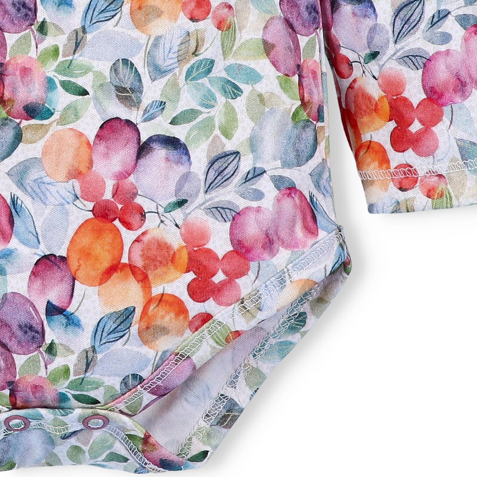 NINI Body dlouhý rukáv Color Fruits VZOROVANÉ - ProMrňousky.cz