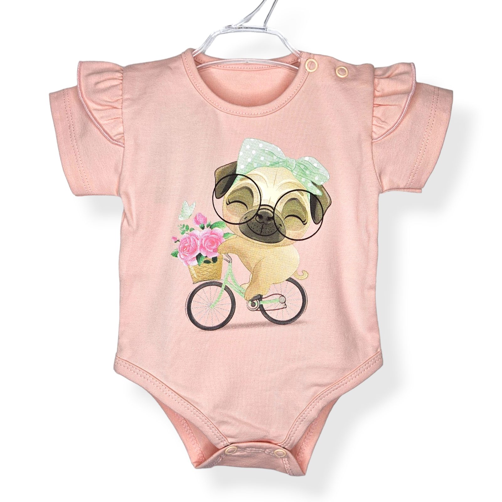 Mrofi Body krátký rukáv Sweet Mops LOSOSOVÉ - ProMrňousky.cz