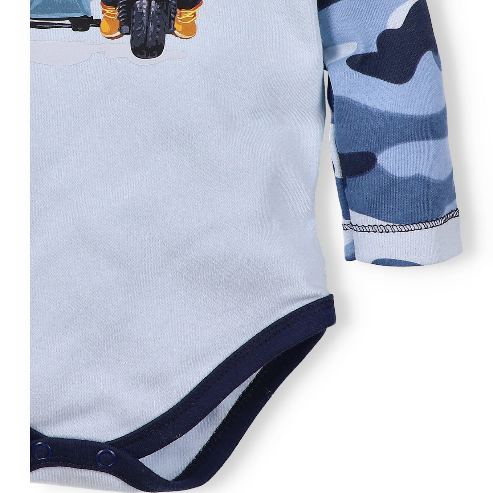 NINI Body dlouhý rukáv Teddy Bear KOMBINOVANÉ - ProMrňousky.cz