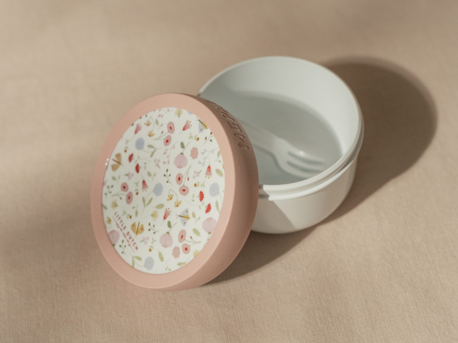 Little Dutch Box na ovoce s vidličkou Květiny a motýli - ProMrňousky.cz