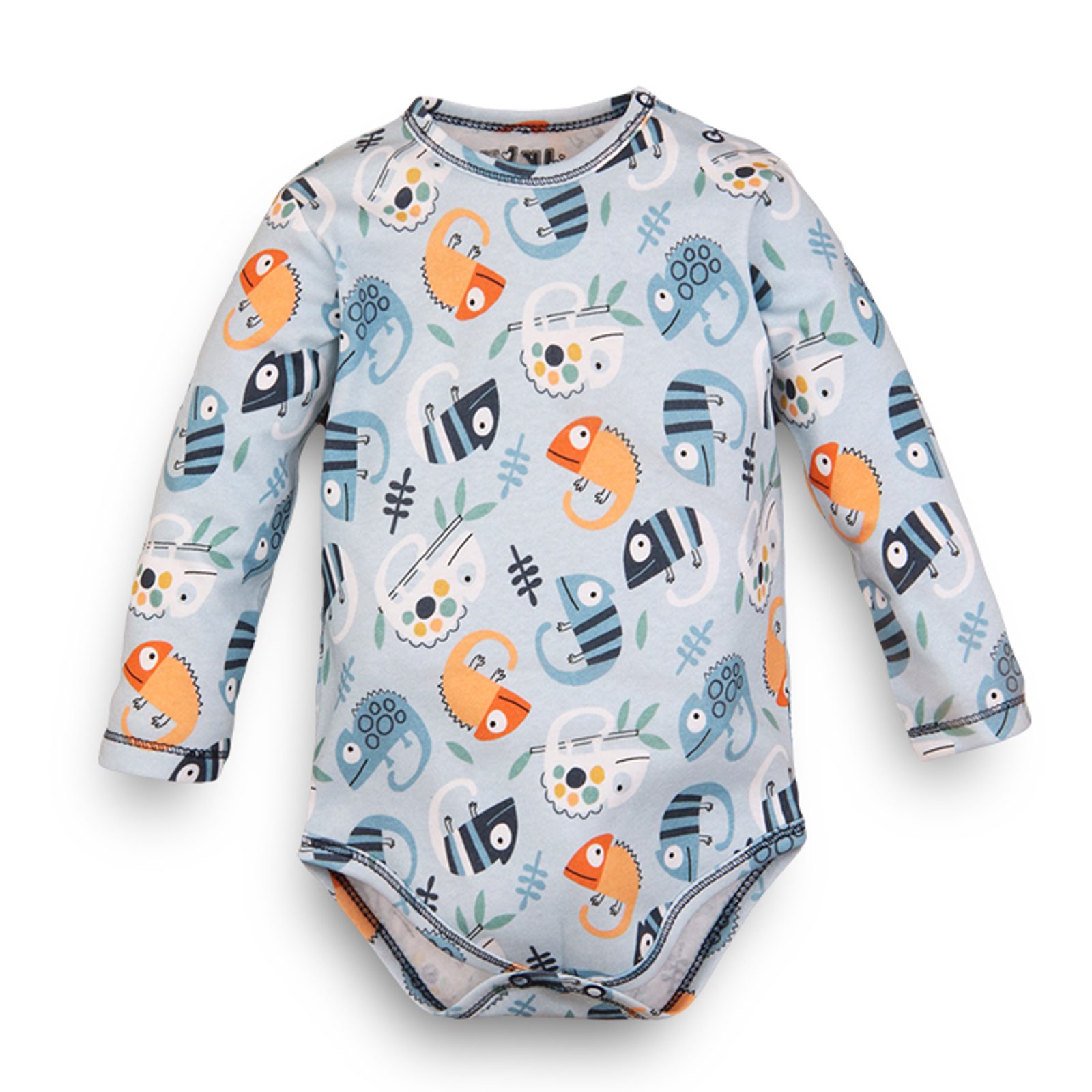 NINI Body dlouhý rukáv Cameleon VZOROVANÉ - ProMrňousky.cz