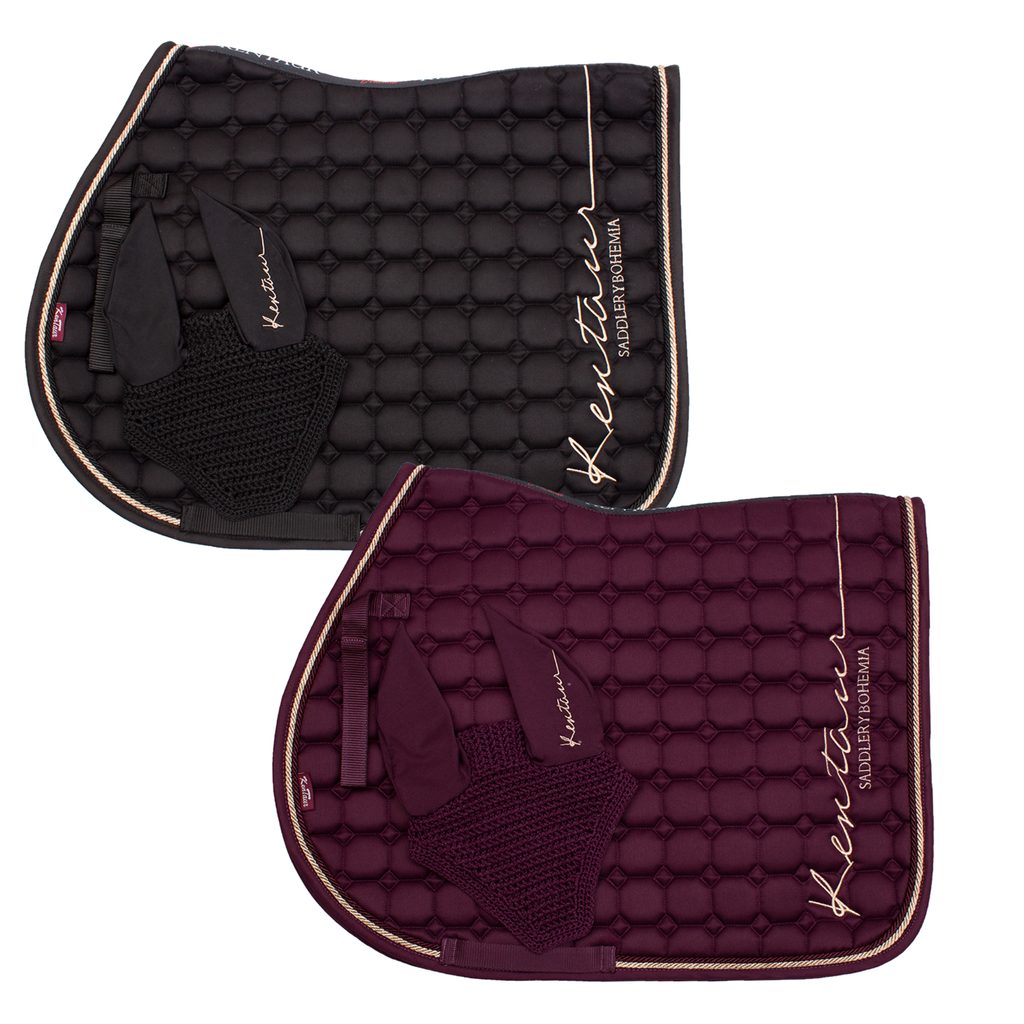 Sada podsedlová dečka a čabraka KenTaur Logo 40558 - Equiservis.cz
