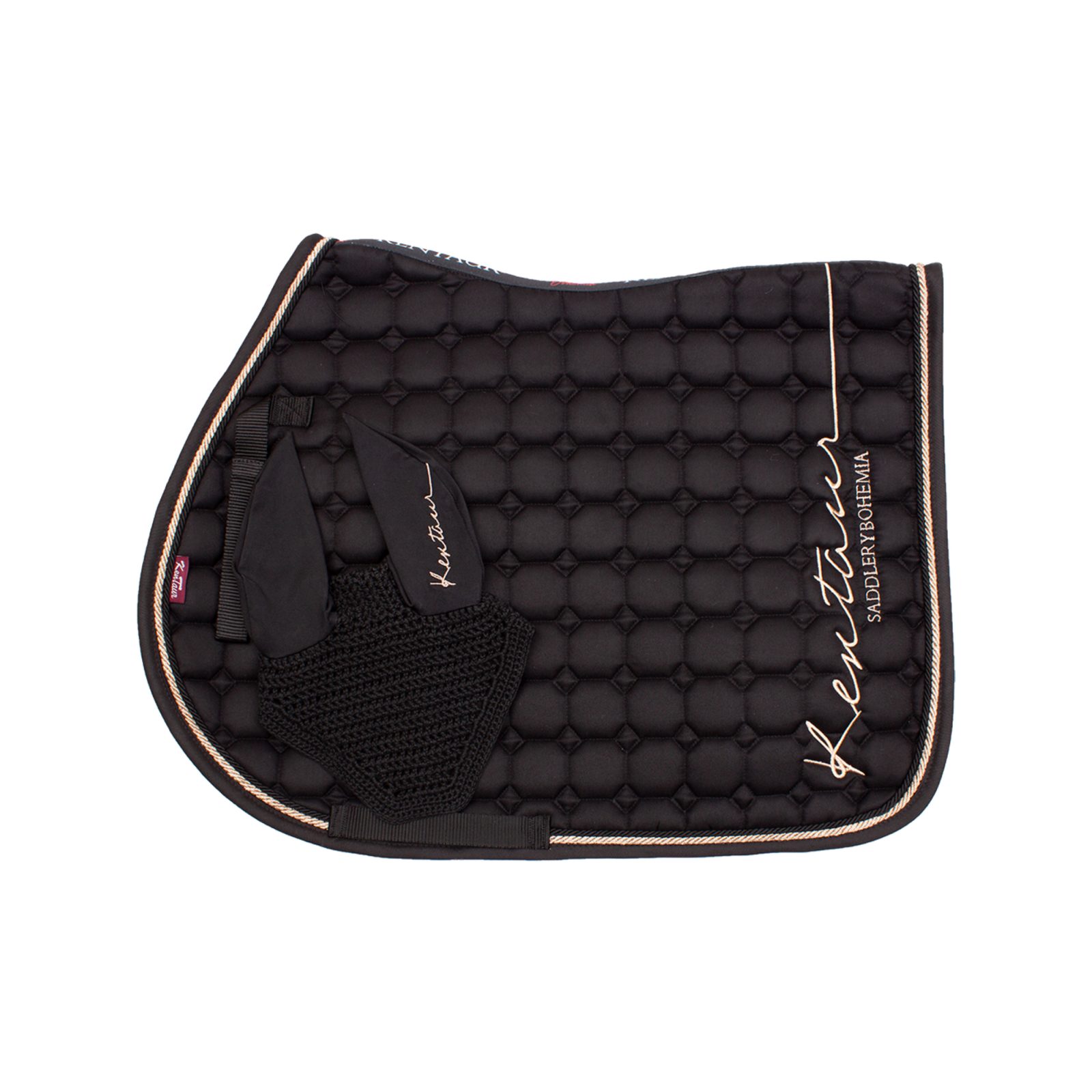Sada podsedlová dečka a čabraka KenTaur Logo 40558 - Equiservis.cz