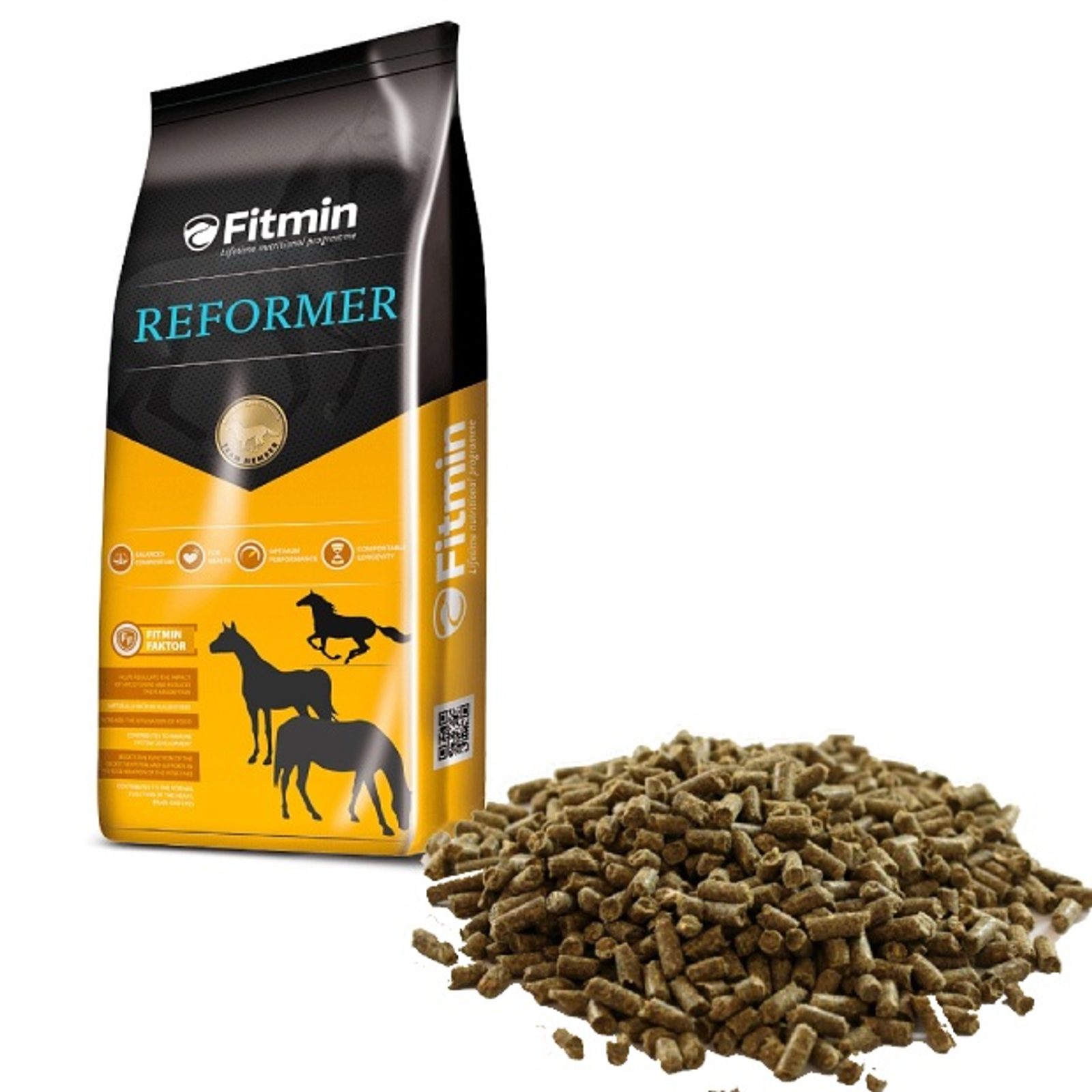 Fitmin Reformer rýžové otruby granulované 25 kg - Equiservis.cz