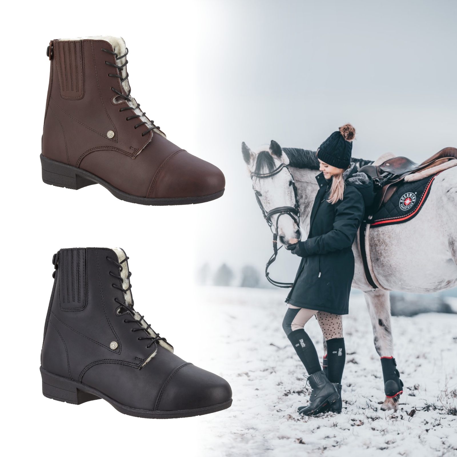 Perka Suedwind IceLock Merino Back Zip Lace KOLEKCE - Equiservis.cz