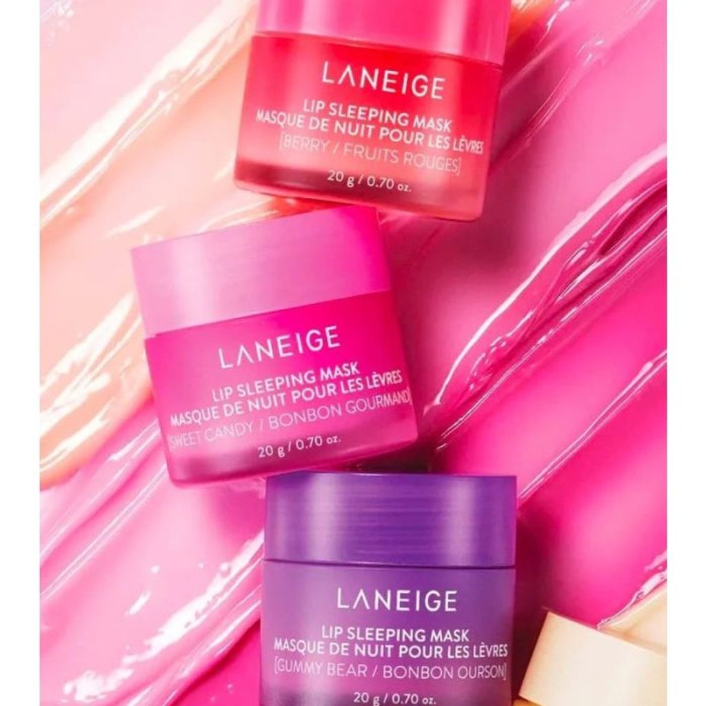 LANEIGE Set balzámů a nočních masek na rty Lip Sleeping Mask Trio Set ...