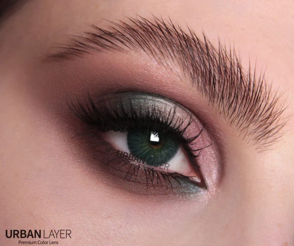 NEW YORK N DEEP GREEN Contact Lenses Lucifer Colored Contacts SCLERA LENSES