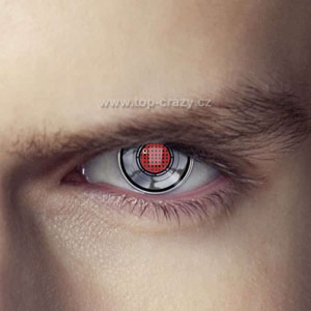ROBOT EYE Contact Lenses - Lucifer - Halloween & Crazy Contacts ...