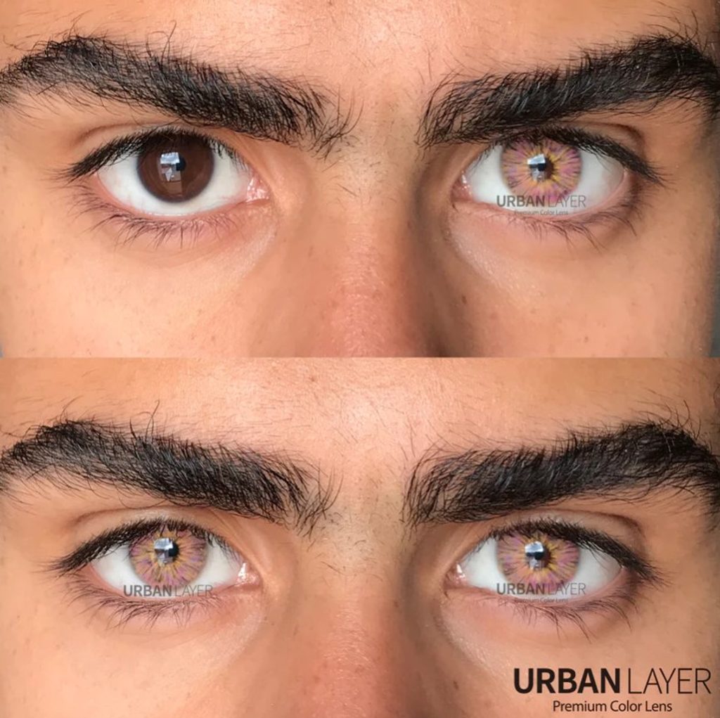 Monet Pink Colored Contact Lenses (1 pair) - Lucifer - NON PRESCRIPTION ...