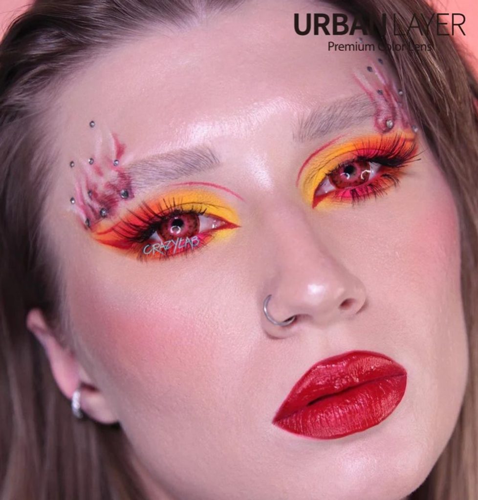 SCARLET WITCH Contact Lenses - Lucifer - Halloween & Crazy Contacts ...