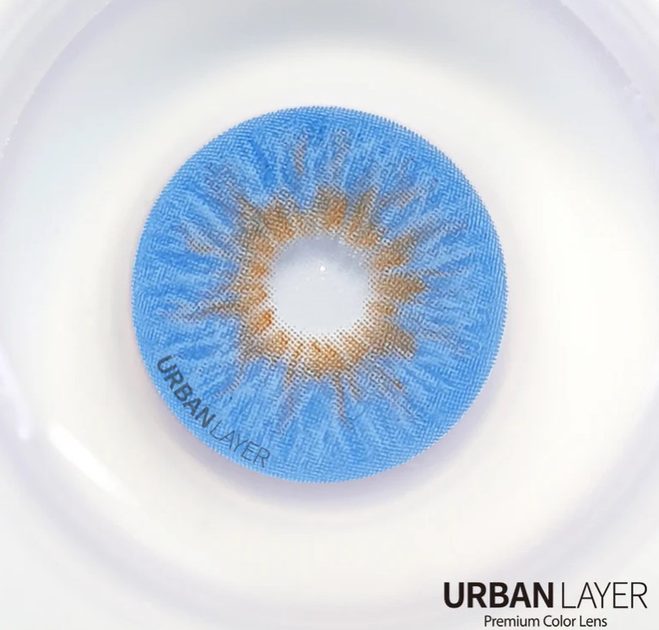 Avatar Blue Colored Contact Lenses (1 pair) - Lucifer - NON ...