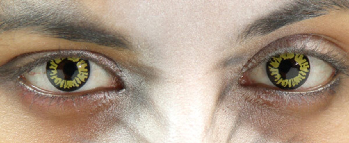 Twilight Werewolf Contact Lenses (1 pair) - Lucifer - Halloween & Crazy ...