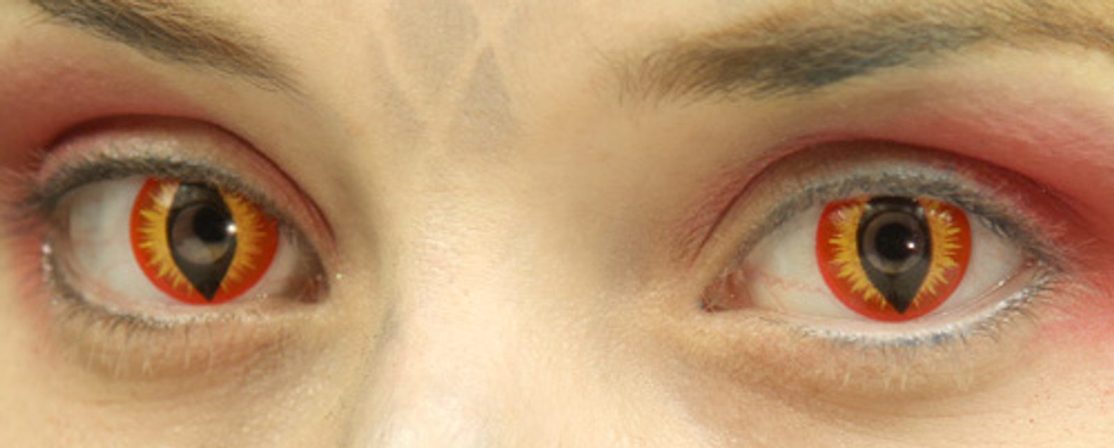 RED LIZARD Contact Lenses - Lucifer - Halloween & Crazy Contacts ...