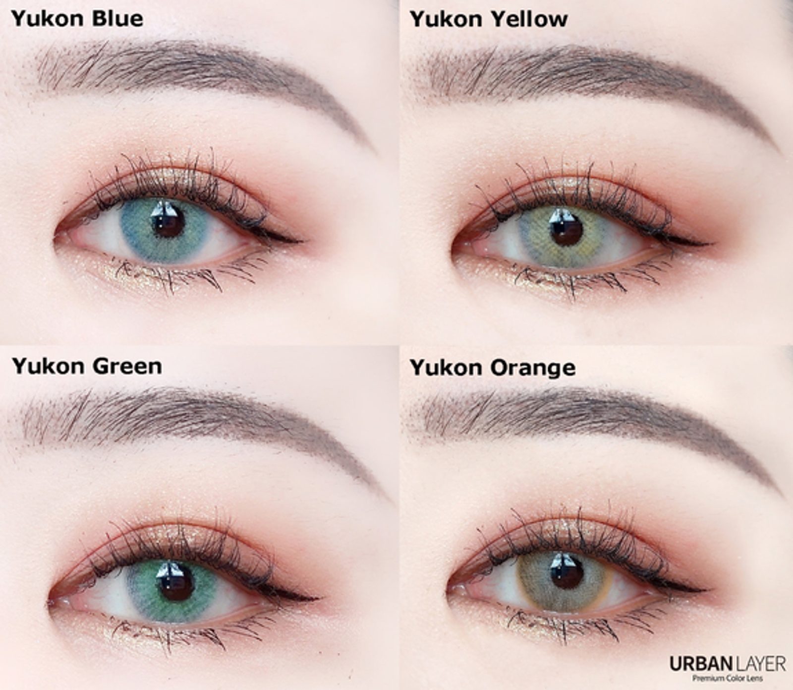 YUKON ORANGE Contact Lenses - Lucifer - Colored Contacts - SCLERA ...