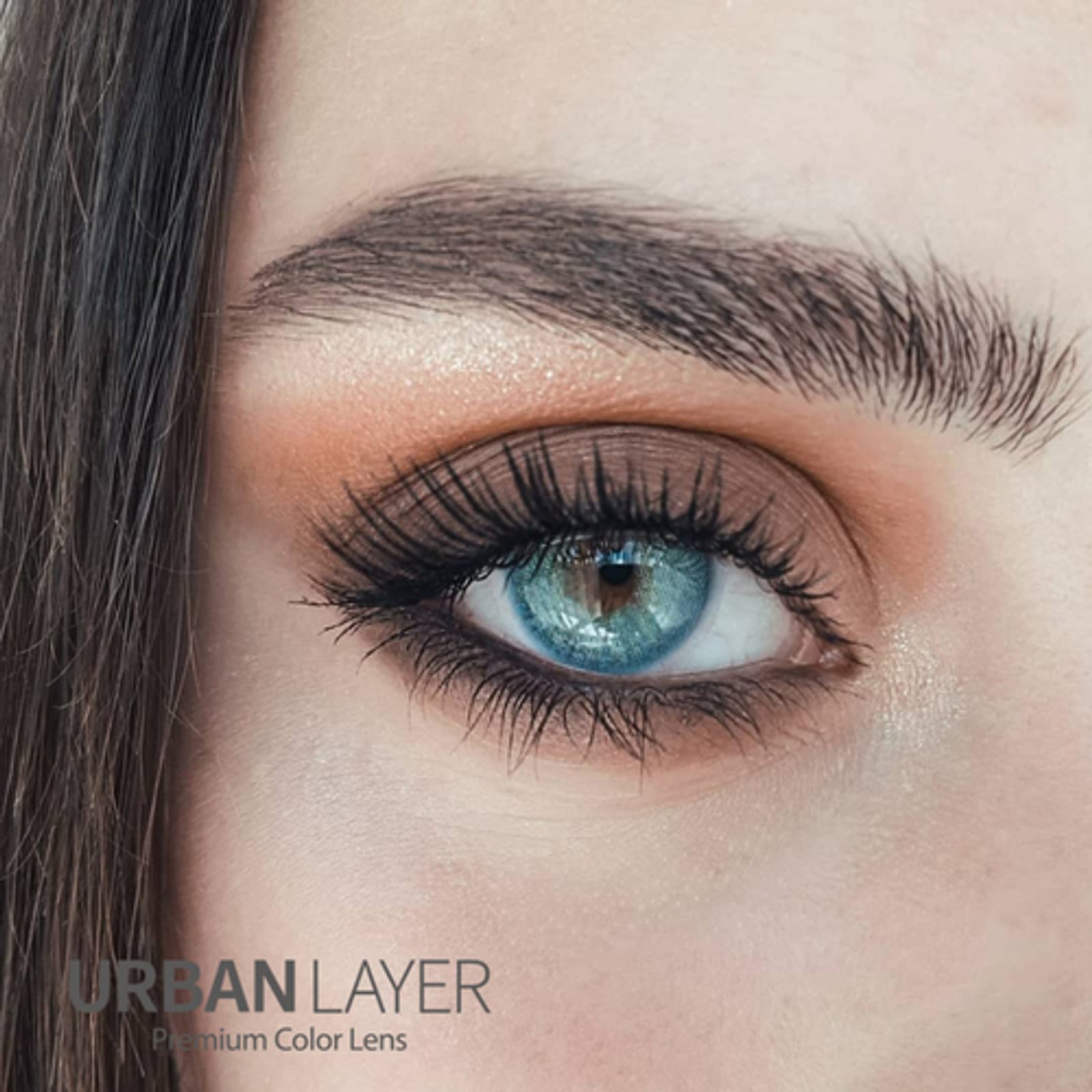 CLOUD BLUE Contact Lenses - Lucifer - Colored Contacts - SCLERA-LENSES.com