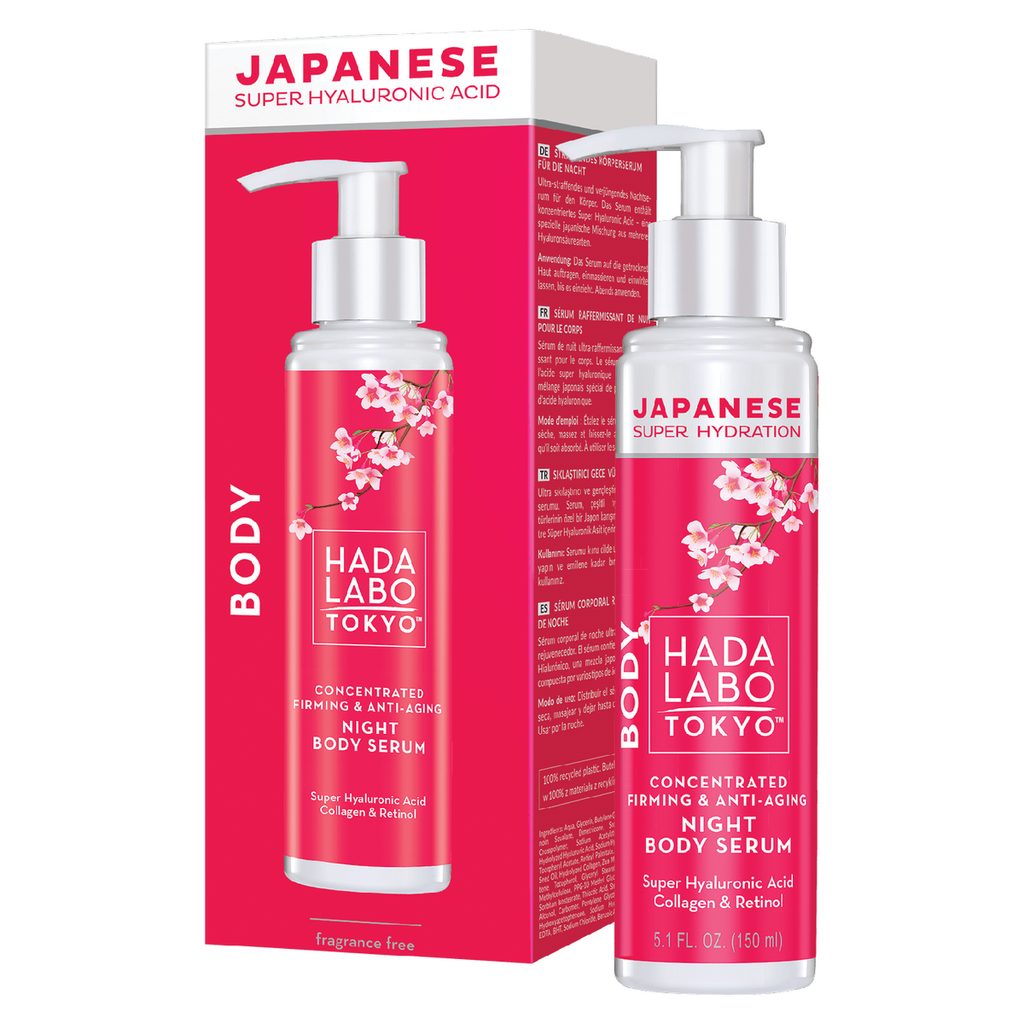 HADA LABO TOKYO RED Anti-Aging Night Body Serum 150 ml | BBcreamshop.EU