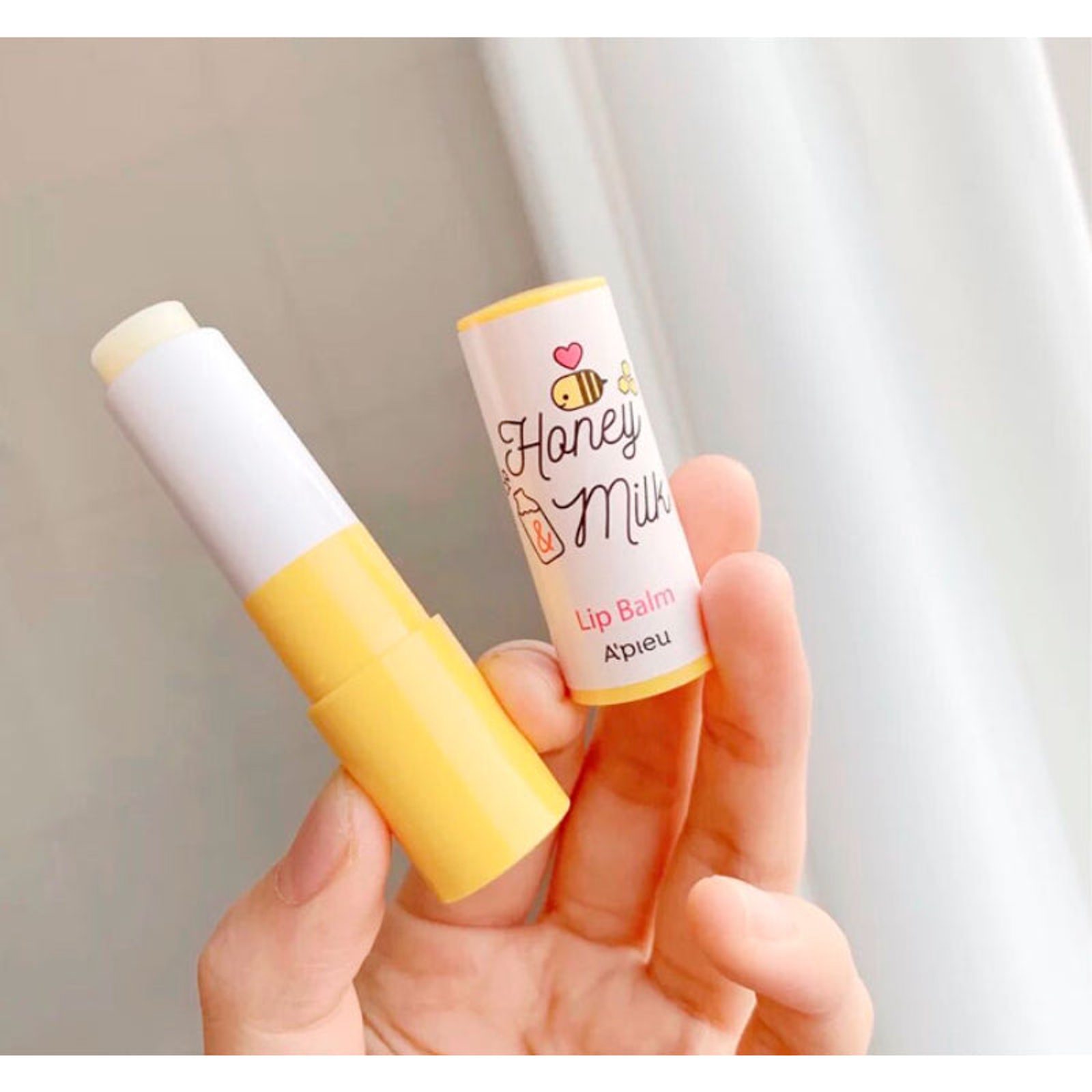 A'PIEU Honey & Milk Lip Balm - Hydration & Protection | BBcreamshop.EU