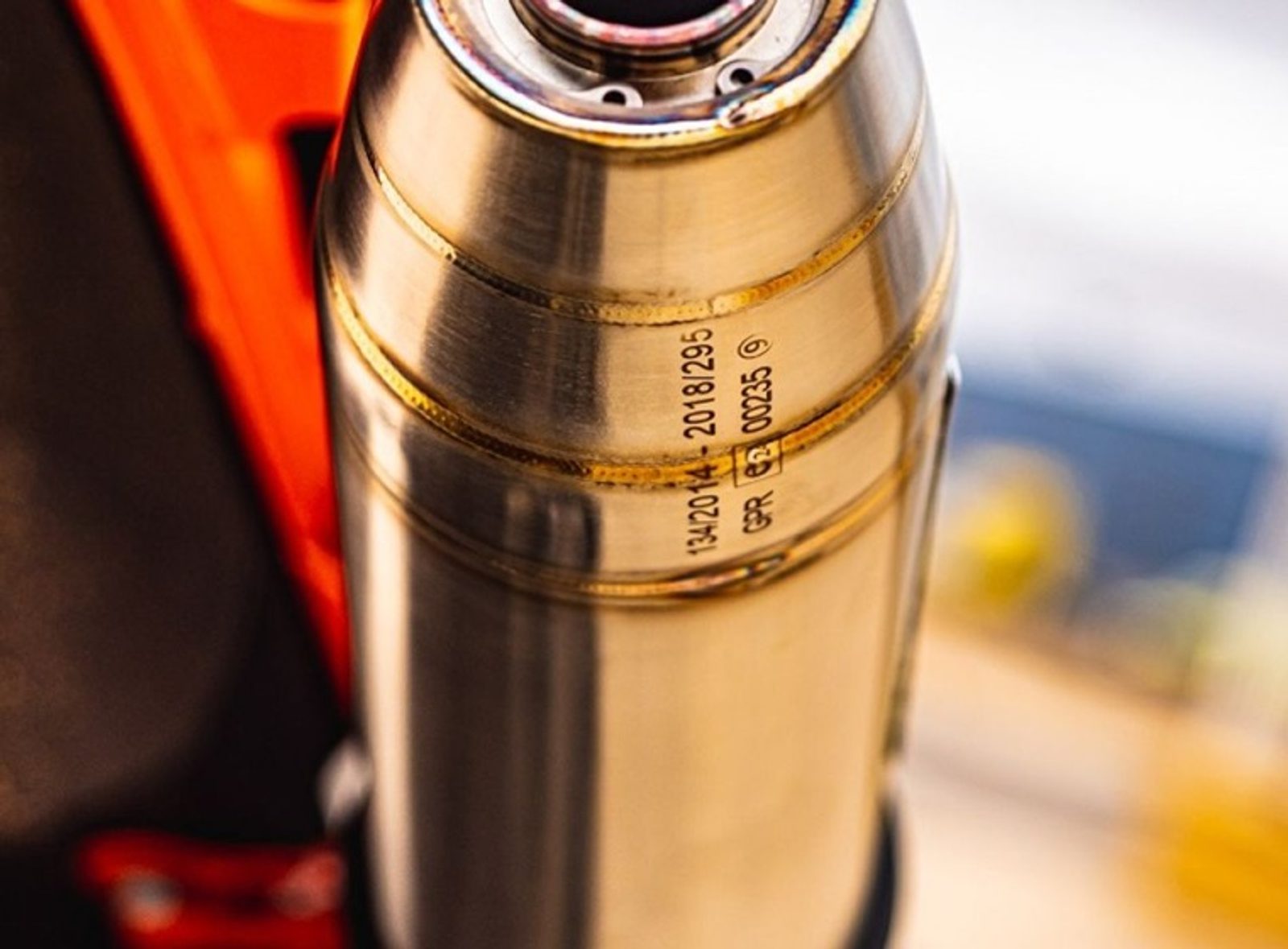 JMSHOP - Slip-on exhaust GPR DEEPTONE INOX KT.100.2.RACE.DE Brushed ...