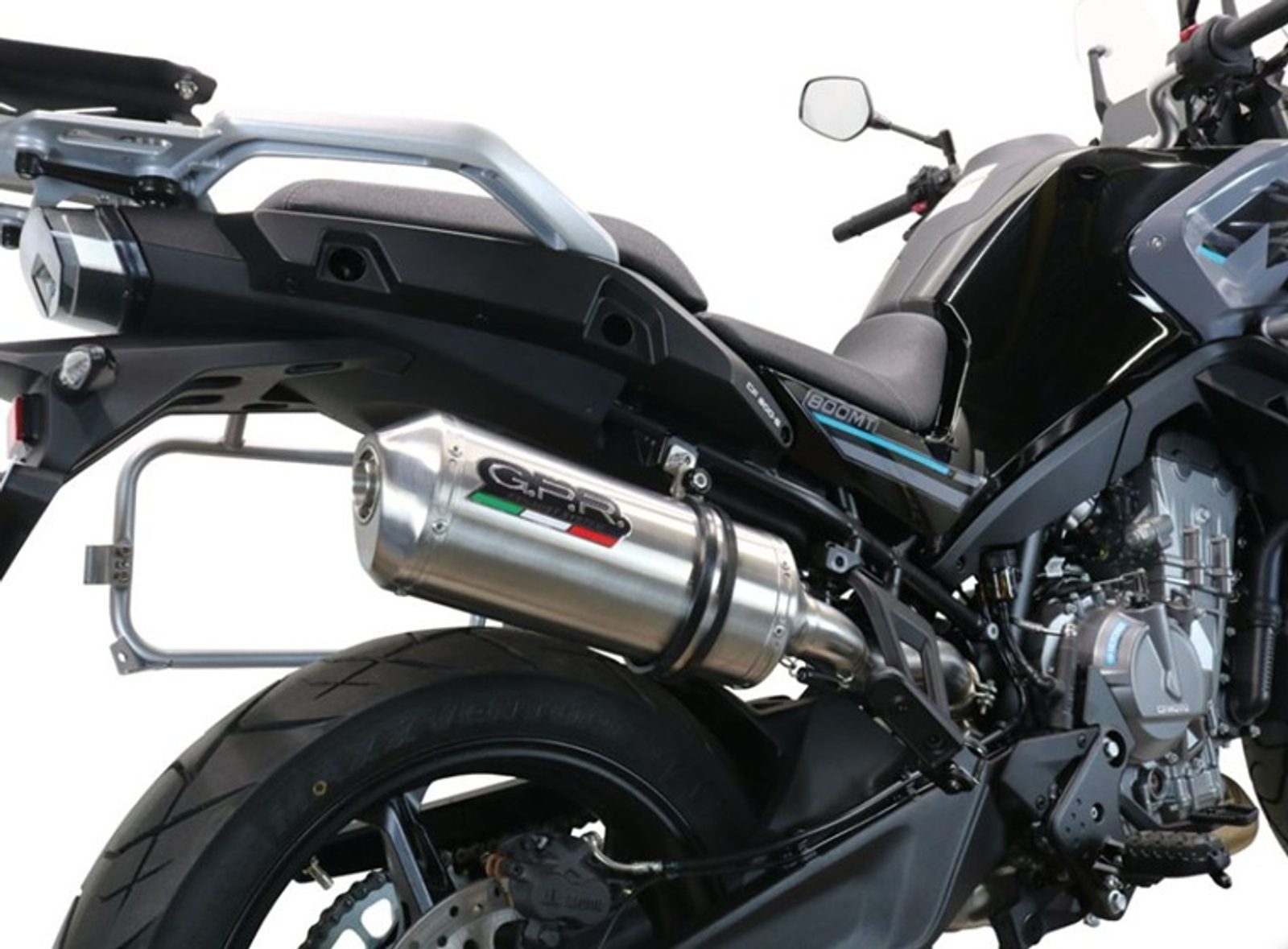 JMSHOP - Slip-on exhaust GPR SATINOX ROY.15.SAT Brushed Stainless steel ...